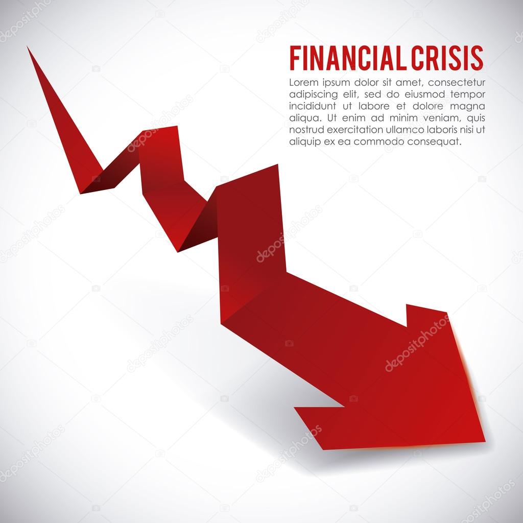 Financial crisis design — Stock Vector © djv #58393221 Financial crisis design — Stock Vector © djv #58393221