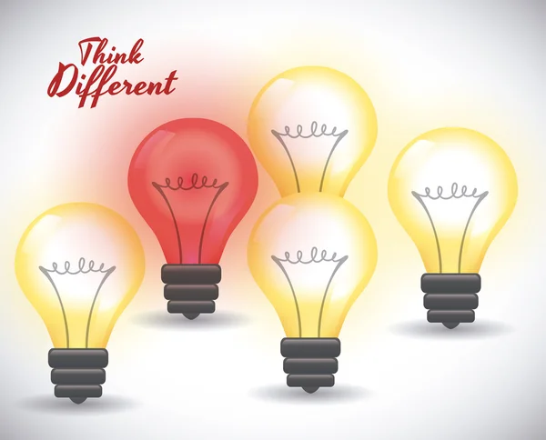 Think different design Stock Vector by ©djv 75153237