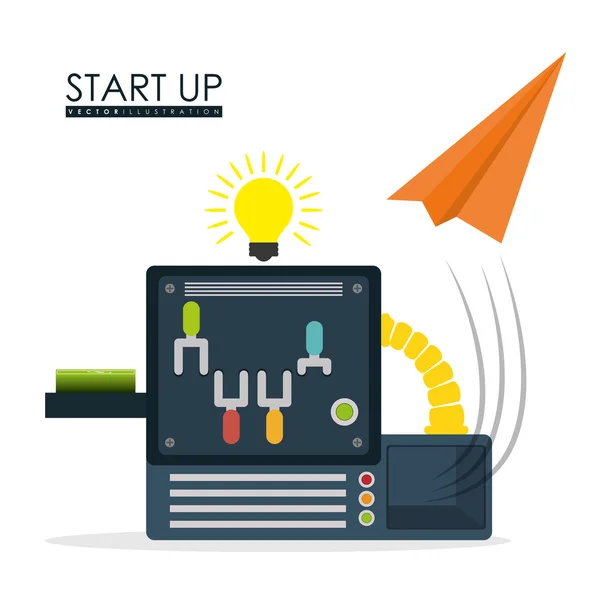 15,346,446 Start up machine Vector Images | Depositphotos