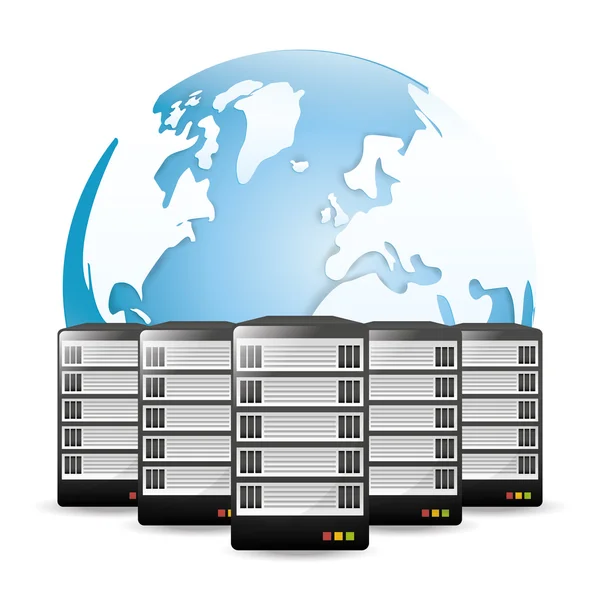 Vector server icon Stock Vector Image by ©tele52 #14474667