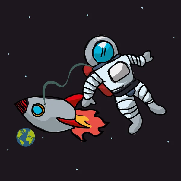 Pola spaceman Vektor Stok, Ilustrasi Pola spaceman Bebas Royalti ...