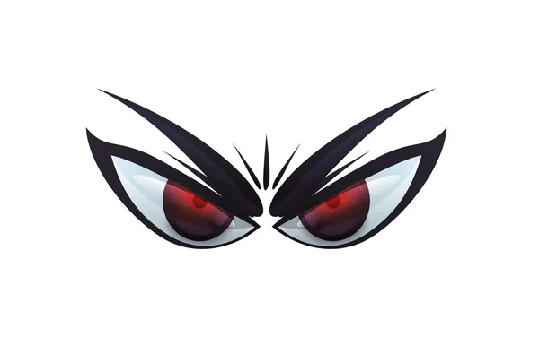 Angry Cartoon Eyes — Stock Photo © HitToon #7275492