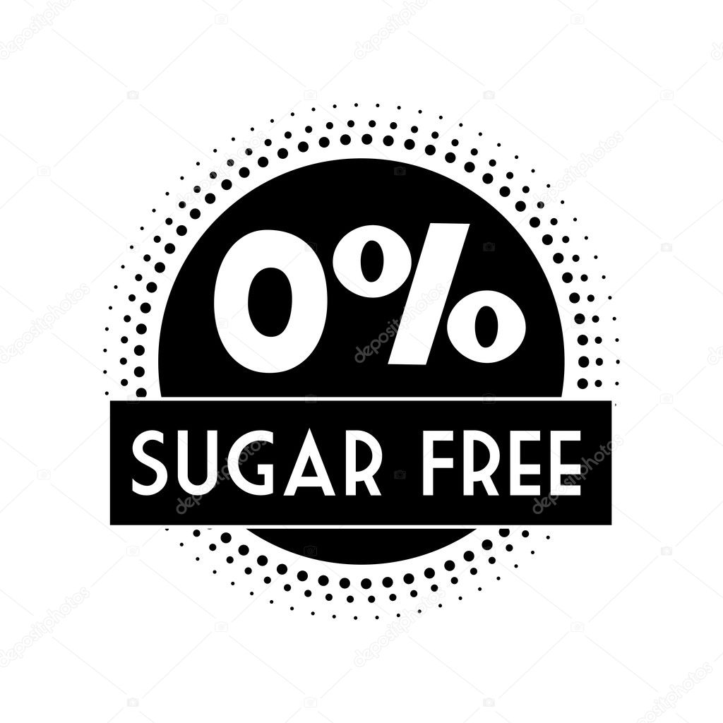 Sugar free design — Stock Vector © djv #77158961