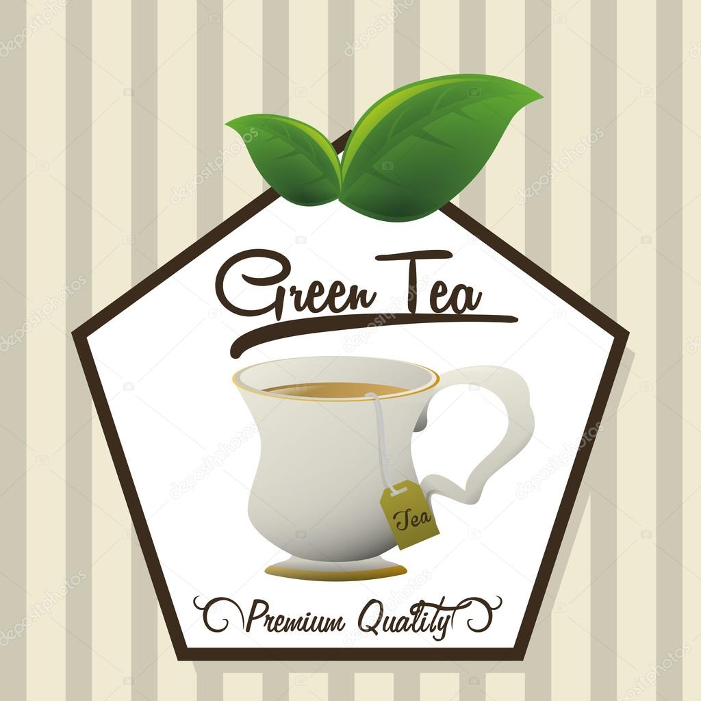 Tea time design Stock Vector by ©djv 77167507