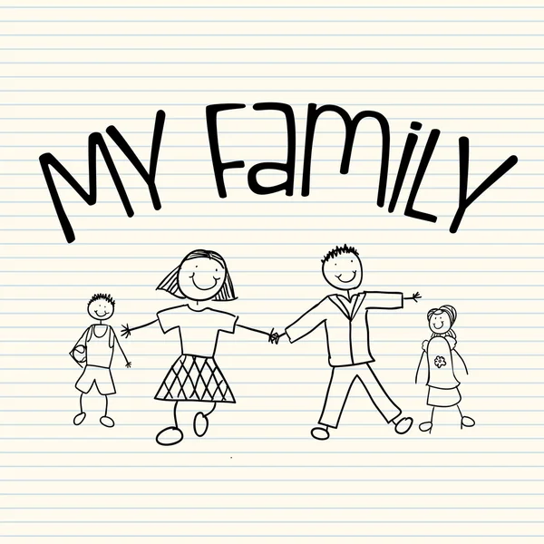 22,806,358 My family Vector Images | Depositphotos