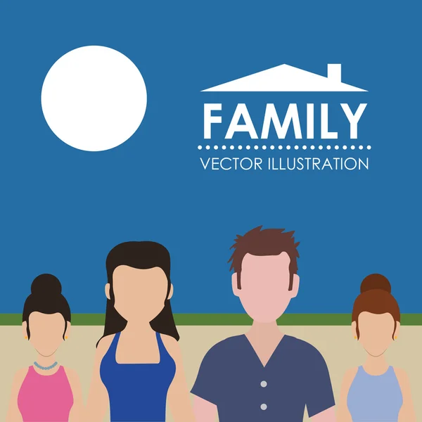My family Vector Art Stock Images | Depositphotos