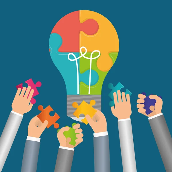 Diseño de soluciones imágenes de stock de arte vectorial | Depositphotos