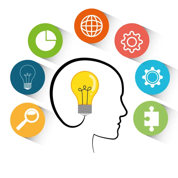 Diseño de soluciones imágenes de stock de arte vectorial | Depositphotos