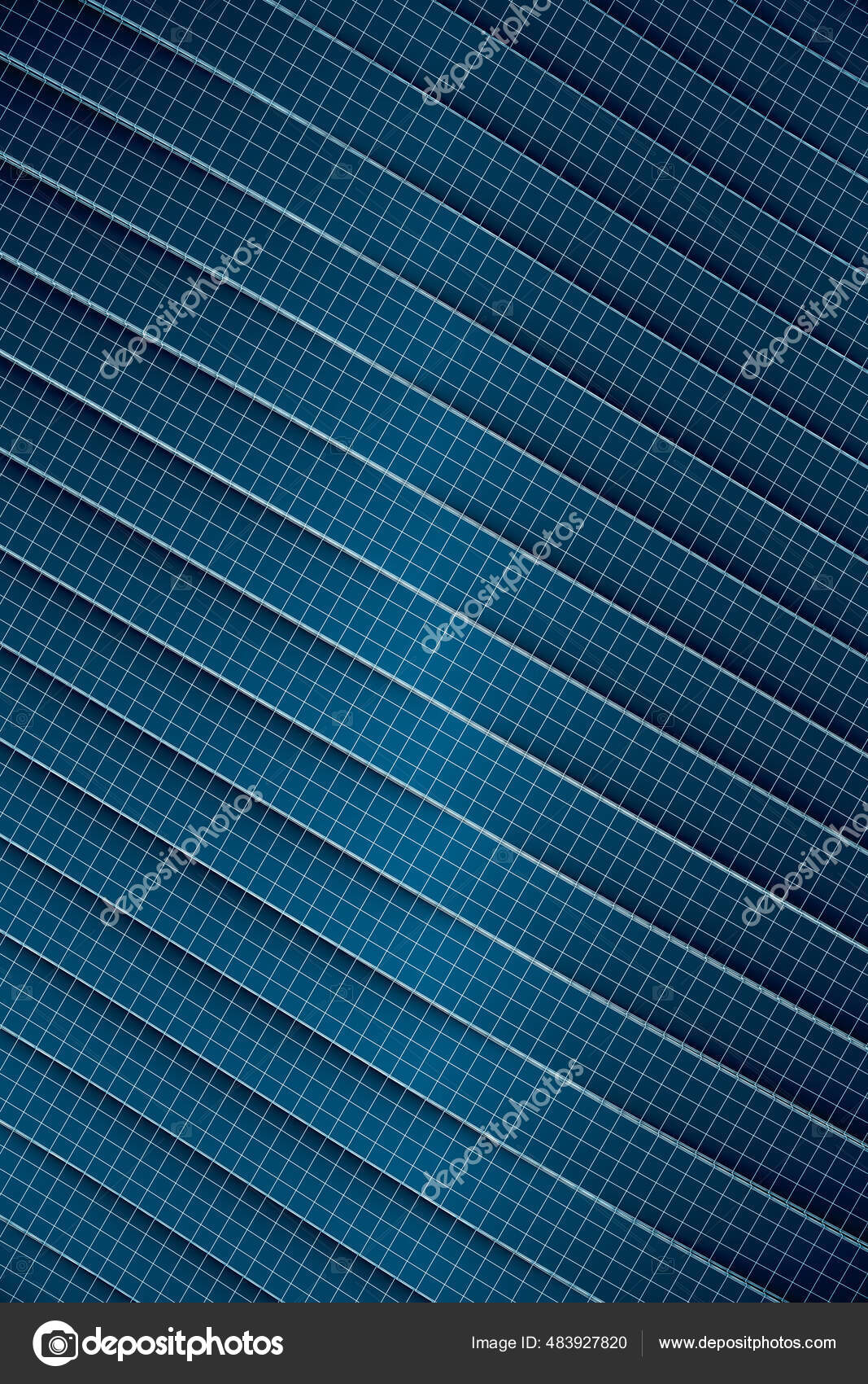 Abstract Simple Curve Creative Design Smooth Blue Shapes Minimal ...