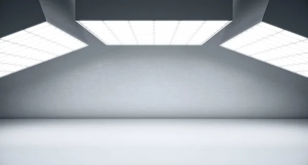 Abstract background with light box on top. 3d rendering. - Stock Image ...