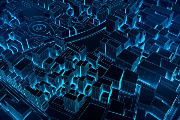 Abstract Futuristic Dark Line Map City Navigator Pin Locator Navigation ...