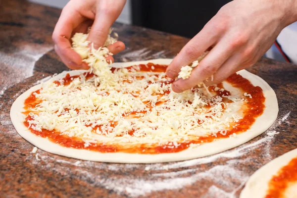 Pizza making Stock Photos, Royalty Free Pizza making Images | Depositphotos