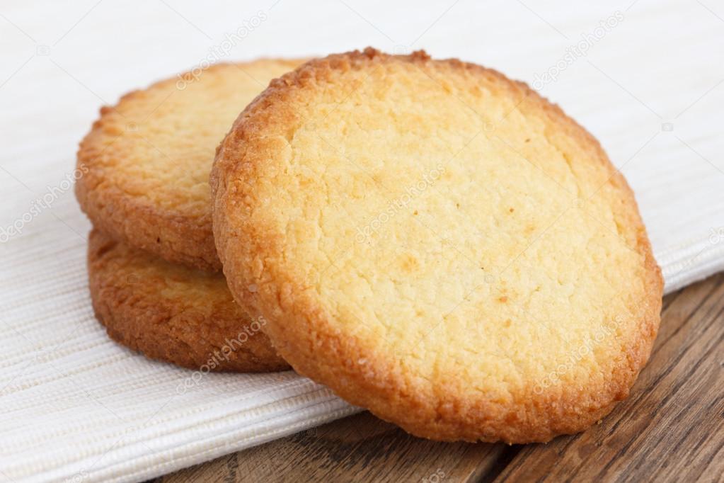 Traditional round butter biscuits Stock Photo by ©movingmoment 66683717