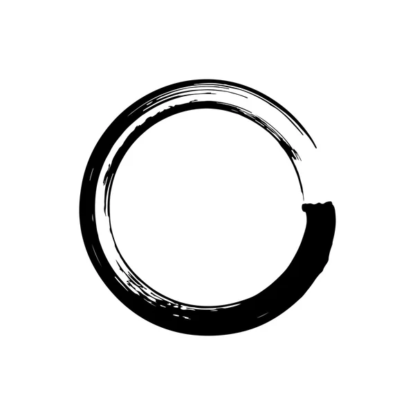 Circle grunge ink spot vector background Stock Vector Image by ...