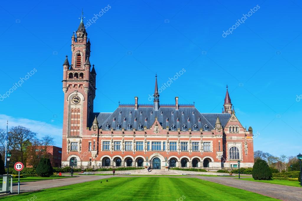 Peace Palace in The Hague, Netherlands Stock Photo by ©Madrabothair ...