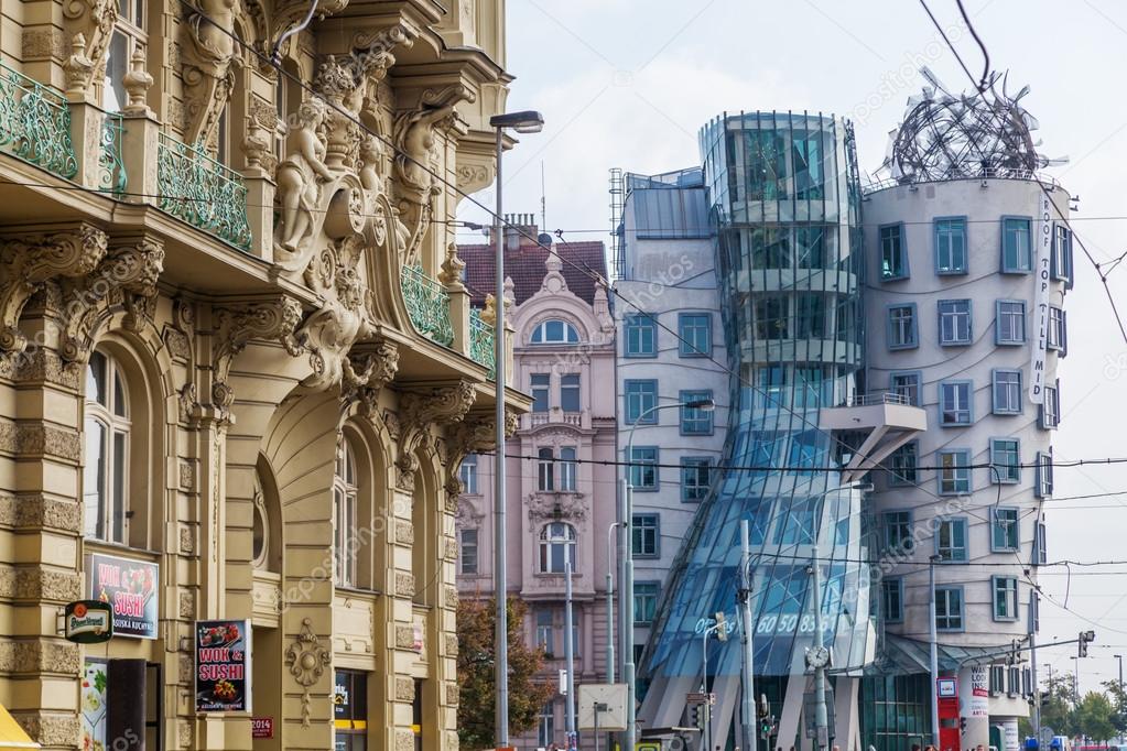 Dancing House from Frank Gehry in Prague, Czechia – Stock Editorial ...
