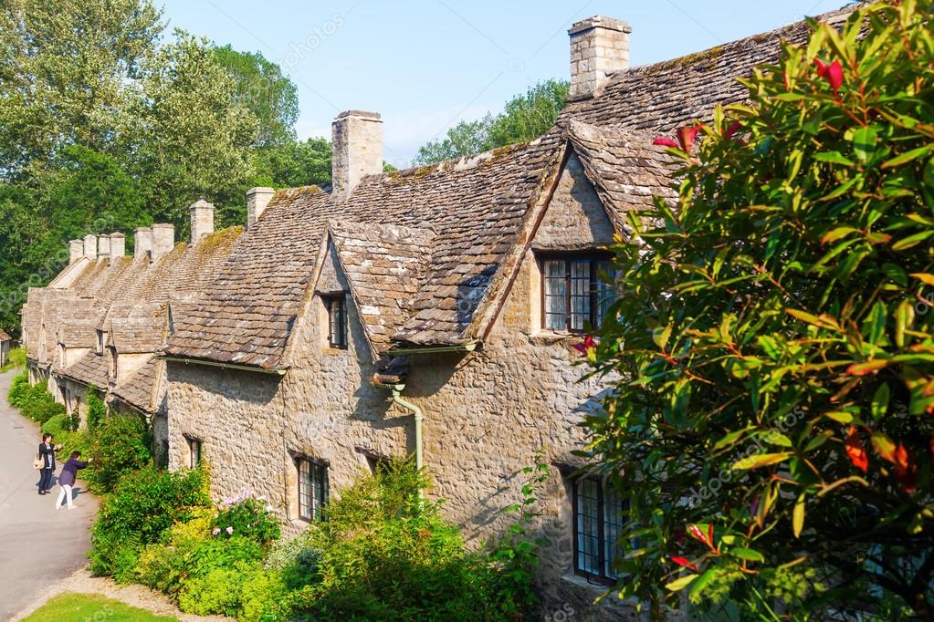Arlington Row in Bibury, England Stock Photo by ©Madrabothair 80000344