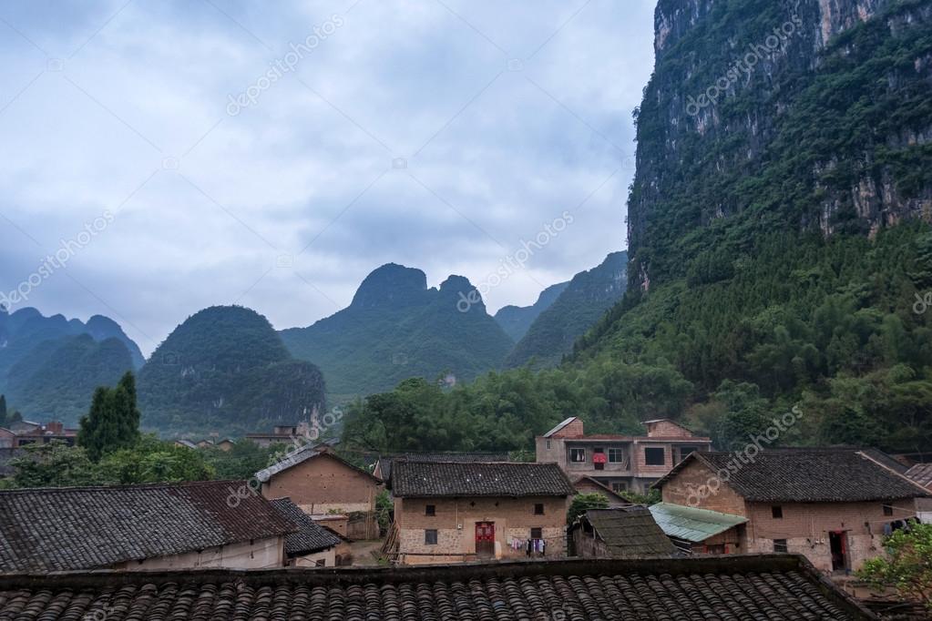 Xing ping town in China — Stock Photo © chenws #72527139