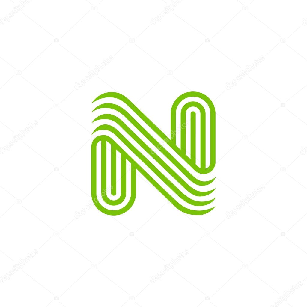 Creative Letter N Logo Stock Vector by ©Sentavio 111825836