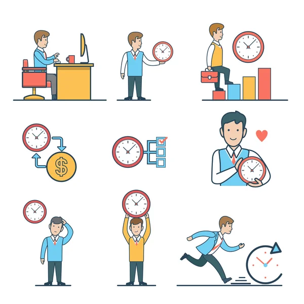 Time management images Stock Vectors, Royalty Free Time management ...