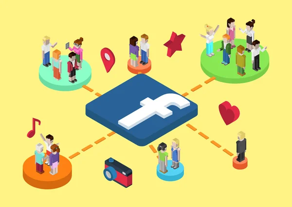 26,887,518 Facebook isometric Vector Images | Depositphotos