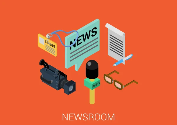 Newsroom Stock Vectors, Royalty Free Newsroom Illustrations | Depositphotos