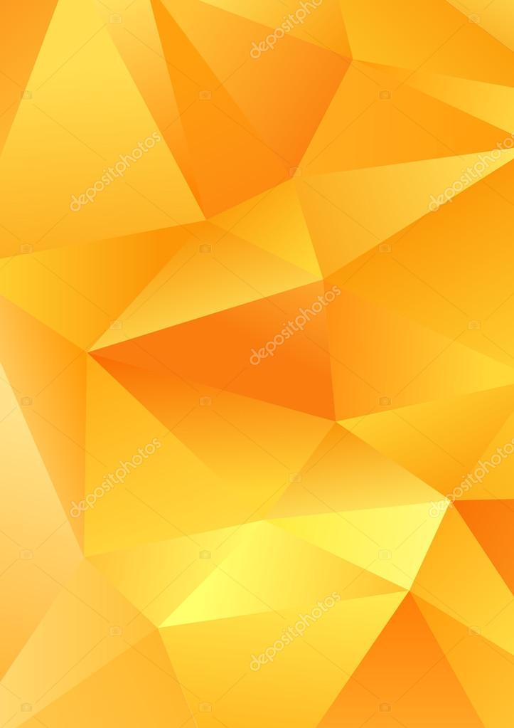 Polygonal yellow stylish modern background Stock Vector Image by ...