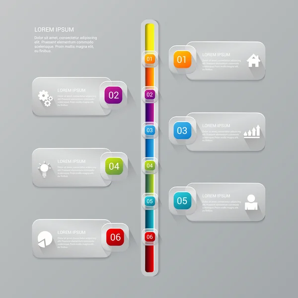 Infographics mockup template. Stock Vector Image by ©Sentavio #83141196