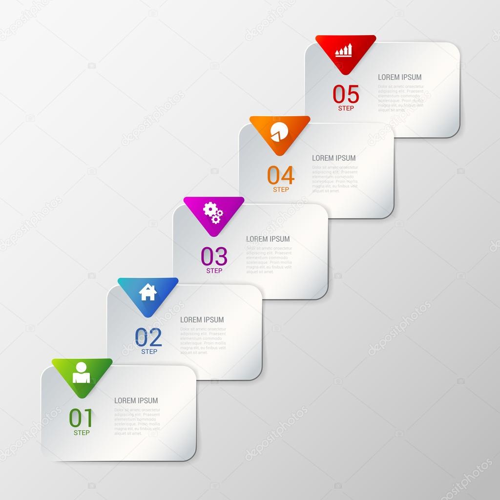 Infographics mockup template. Stock Vector Image by ©Sentavio #83141214