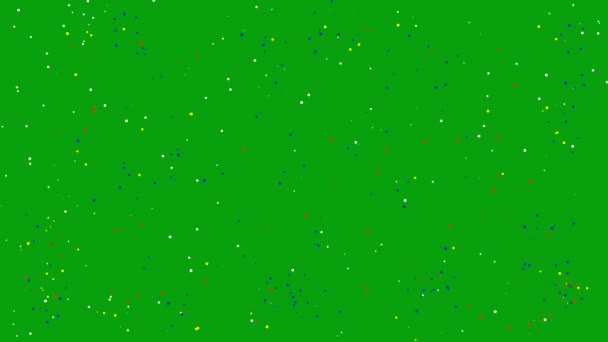 Flying Colourful Butterflies Green Screen Motion Graphics — Stock Video ...