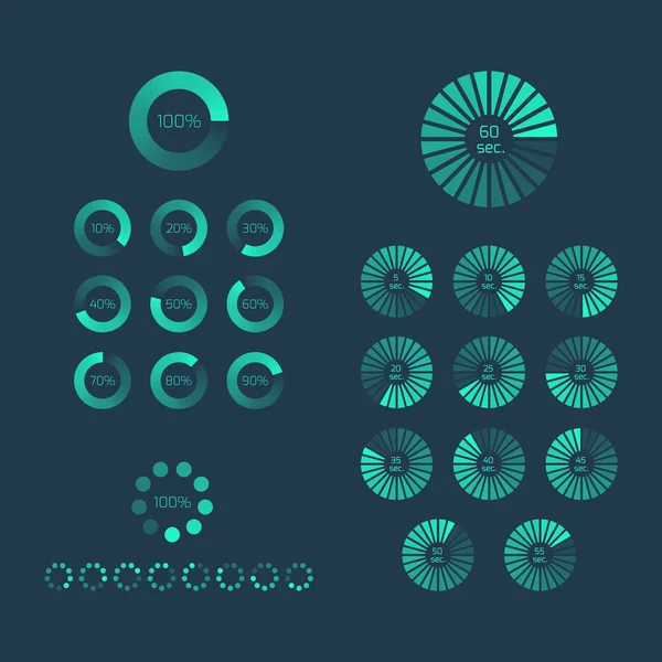 Tempo completado Vector Art Stock Images | Depositphotos