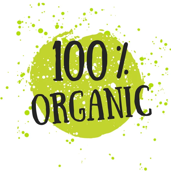 Eco icon 100 percent organic Stock Vector Image by ©21kompot #83759604