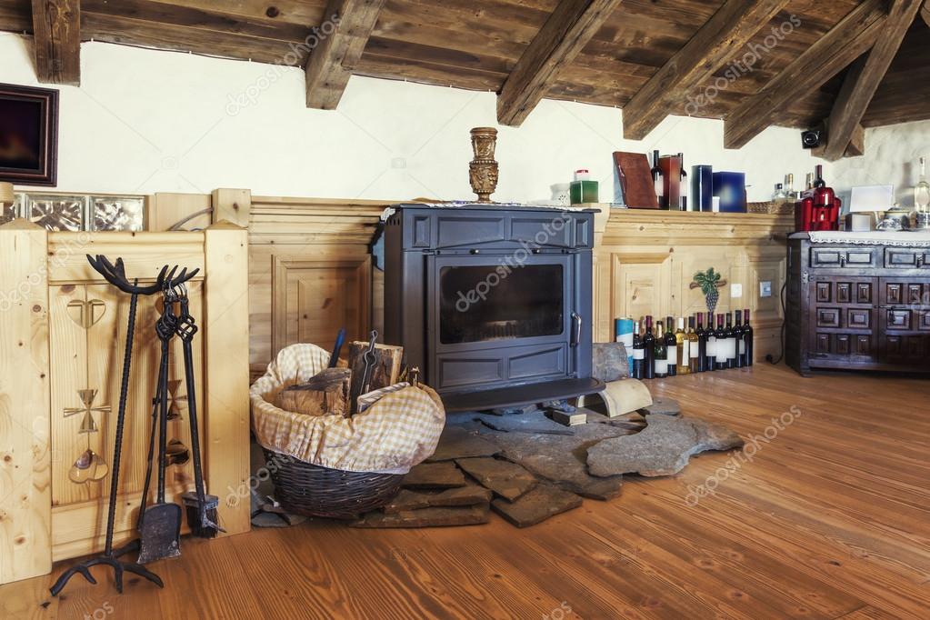 Rustic Attic Living Room
