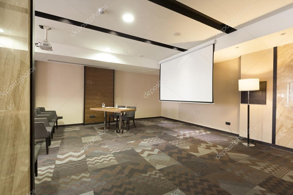 Modern presentation room interior — Stock Photo © rilueda #75190007