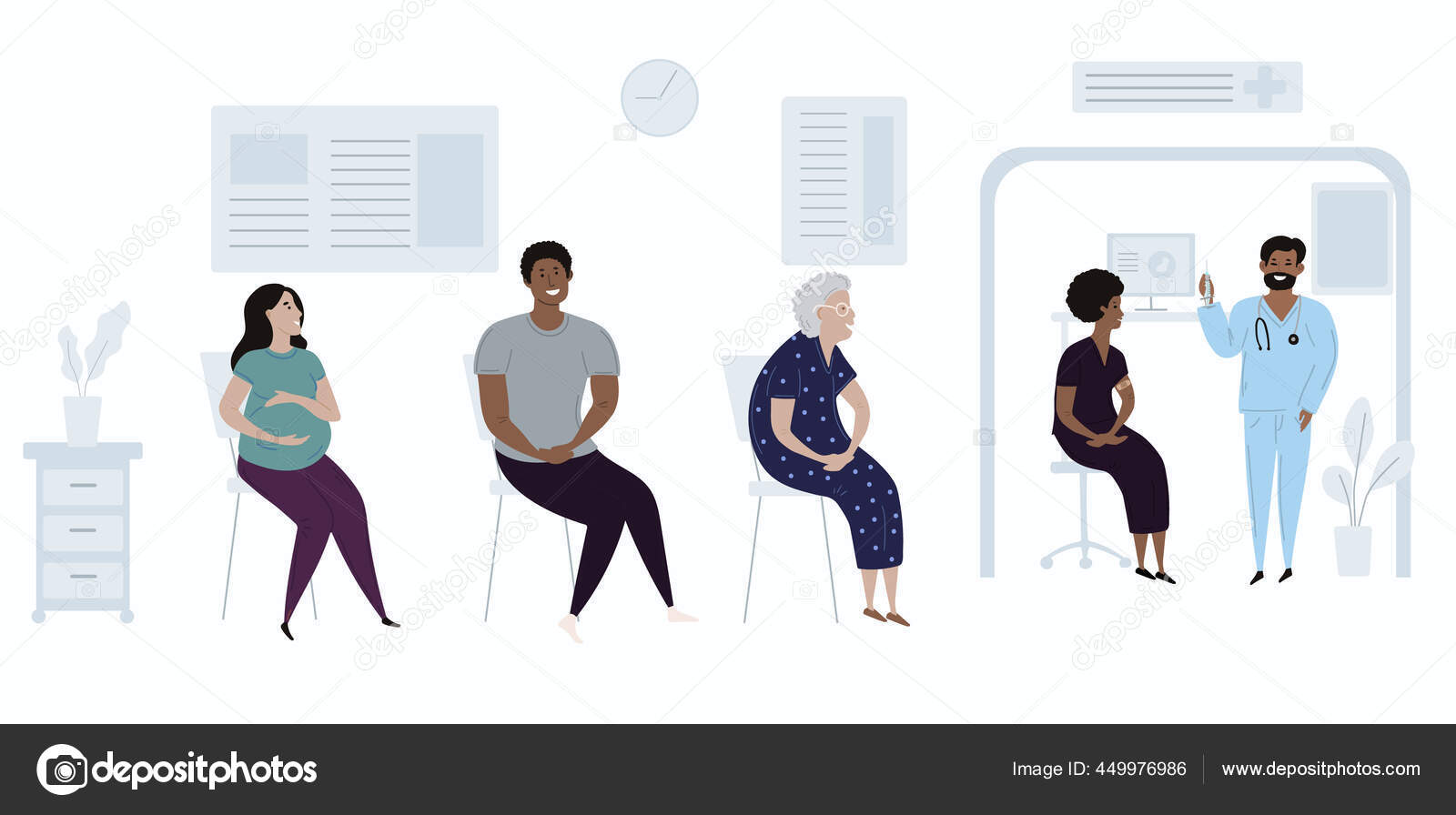 Dibujos Animados De Espera