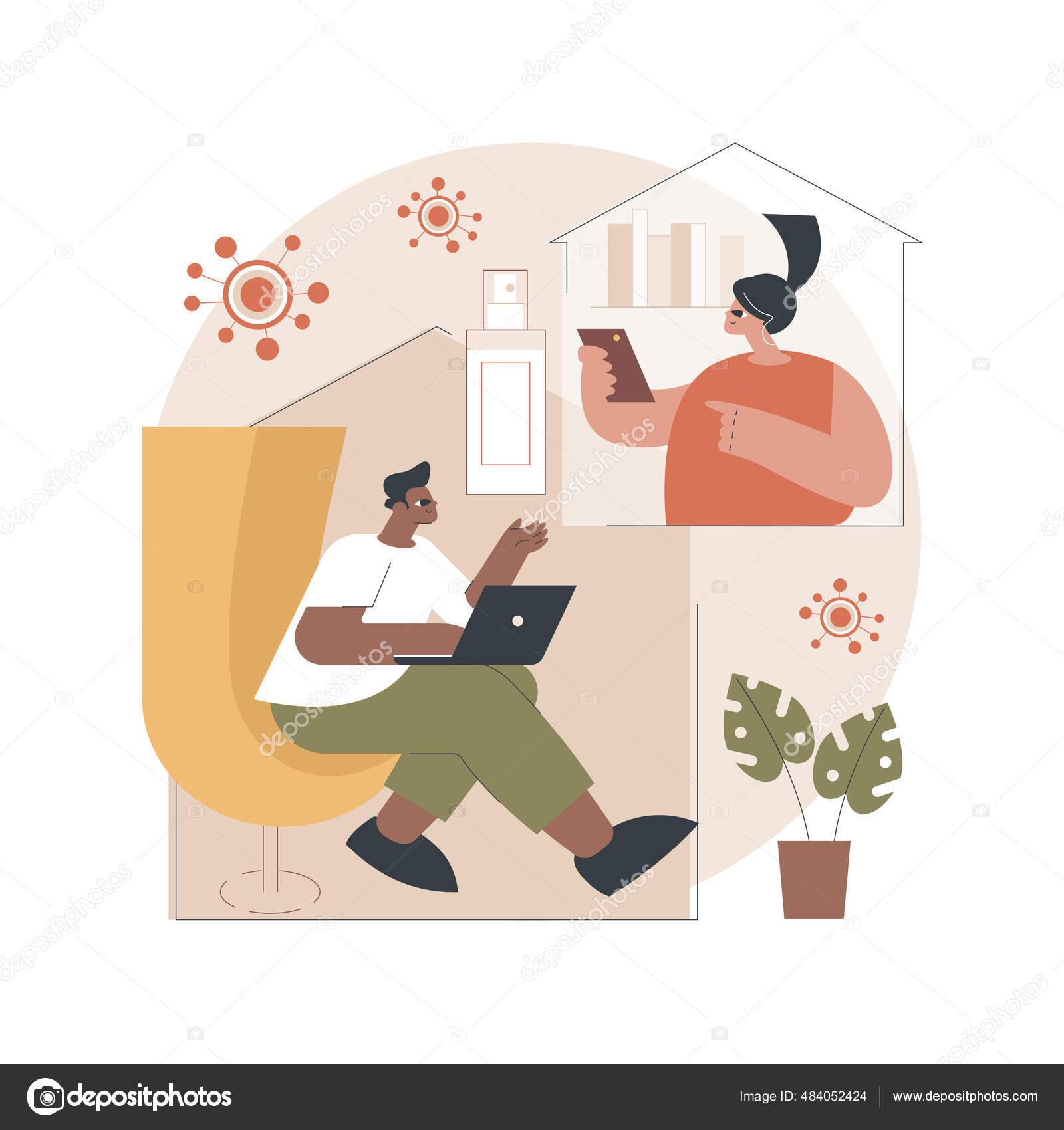 Do your part abstract concept vector illustration. Stock Vector by ...