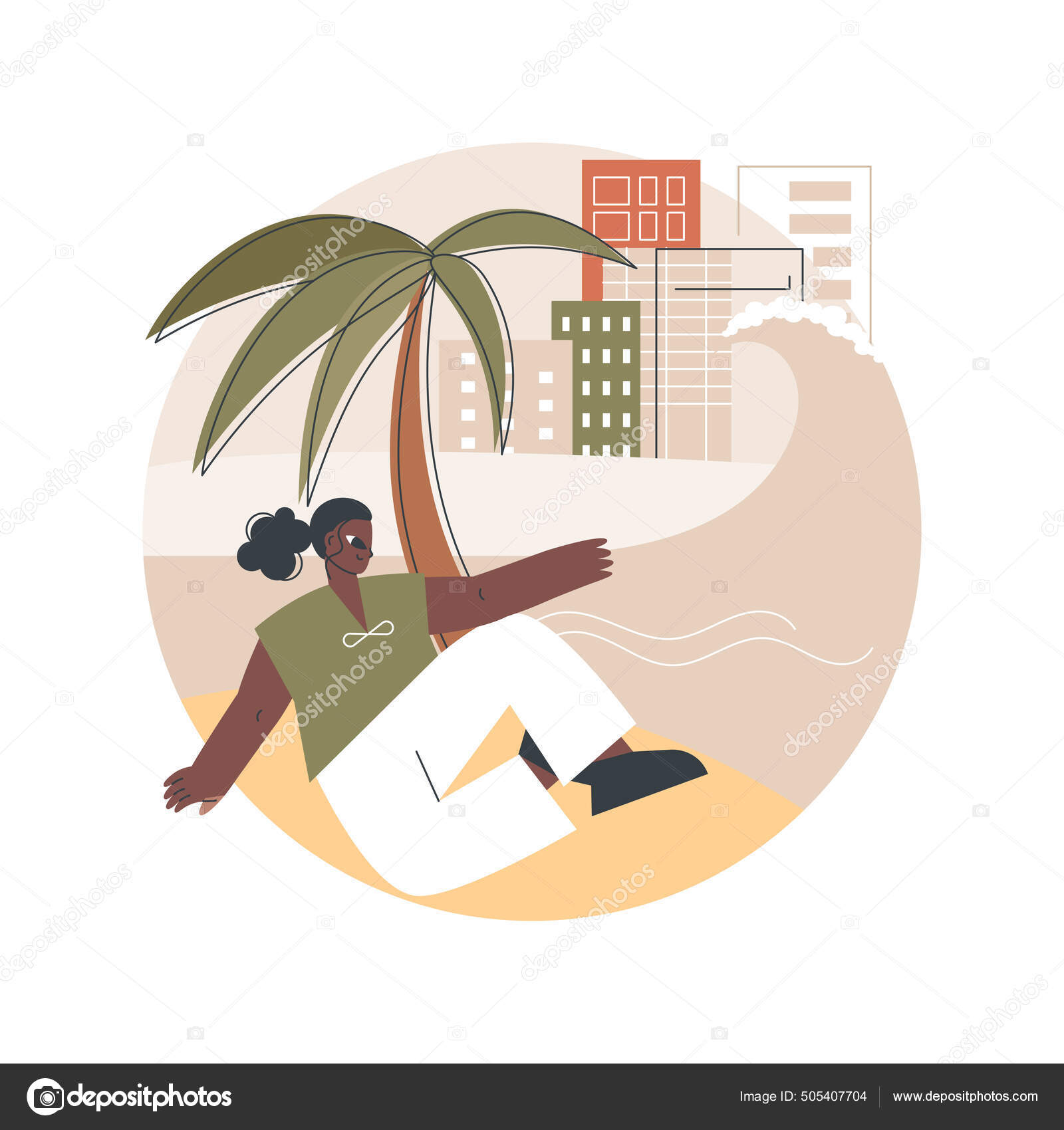 Downshifting abstract concept vector illustration. Stock Vector by ...