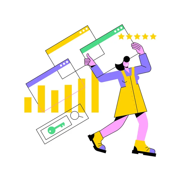 Performance rating abstract concept vector illustration. Stock Vector ...