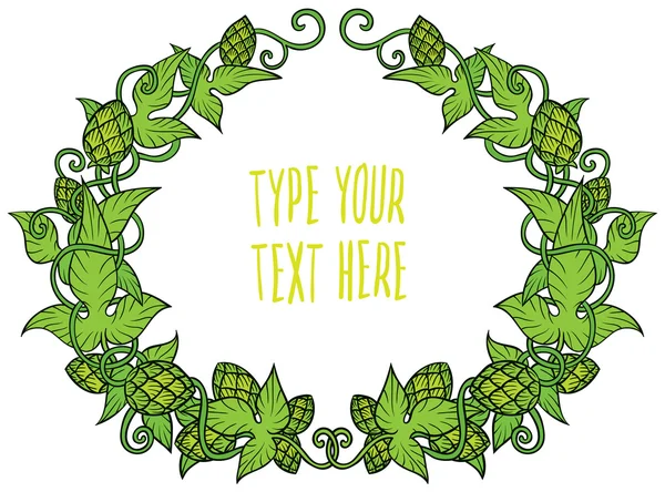 ᐈ Hops design stock vectors, Royalty Free hops backgrounds | download ...