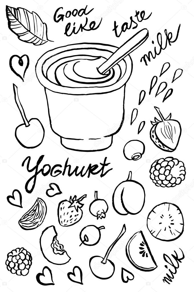 Yogurt Drawing