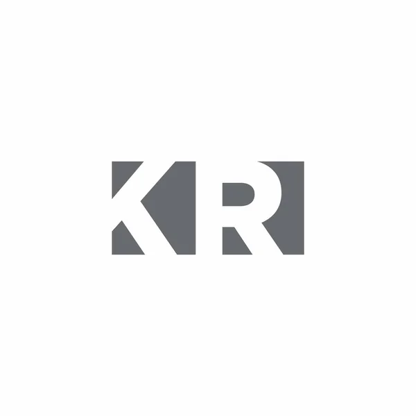 Kkr letter imágenes de stock de arte vectorial | Depositphotos