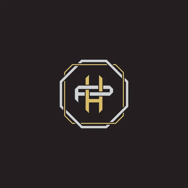 5,076,490 Fh lettre logo design Vector Images | Depositphotos