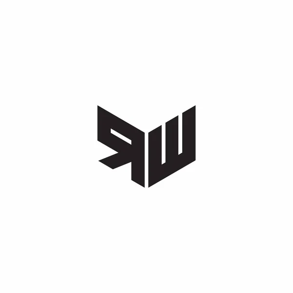 Swr logo design imágenes de stock de arte vectorial | Depositphotos