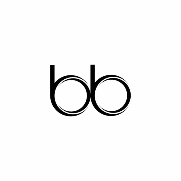 Logo Monogram Slice Rounded Modern Design Template Isolated White Background Stock Vector by ...