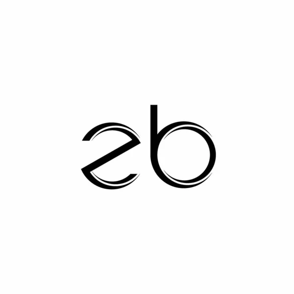 Logo Monogram Slice Rounded Modern Design Template Isolated White Background Stock Vector by ...