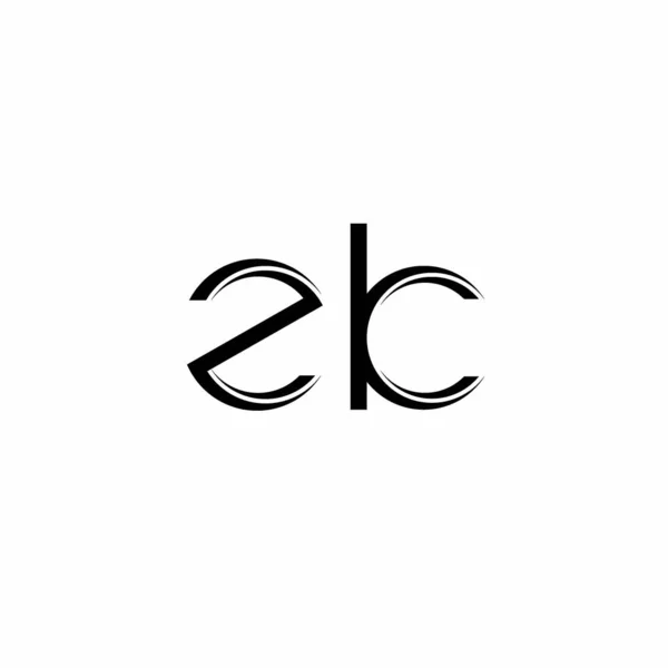 Logo Monogram Slice Rounded Modern Design Template Isolated White Background Stock Vector by ...