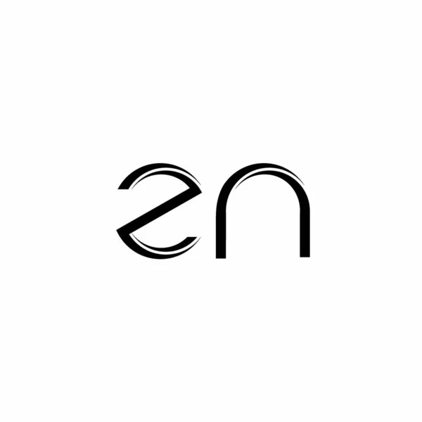 Logo Monogram Slice Rounded Modern Design Template Isolated White Background Stock Vector by ...