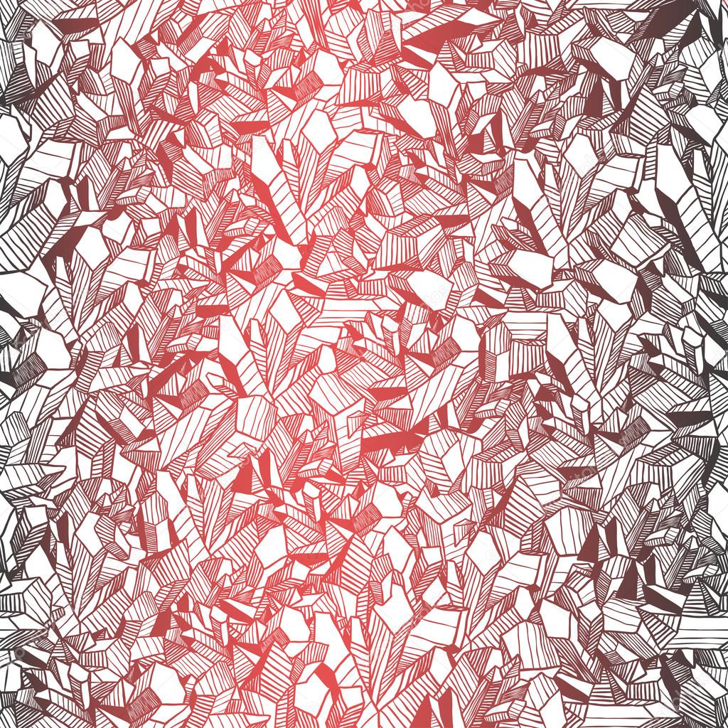 Hand drawn vector illustration. Creative black contour art work. Ink ...