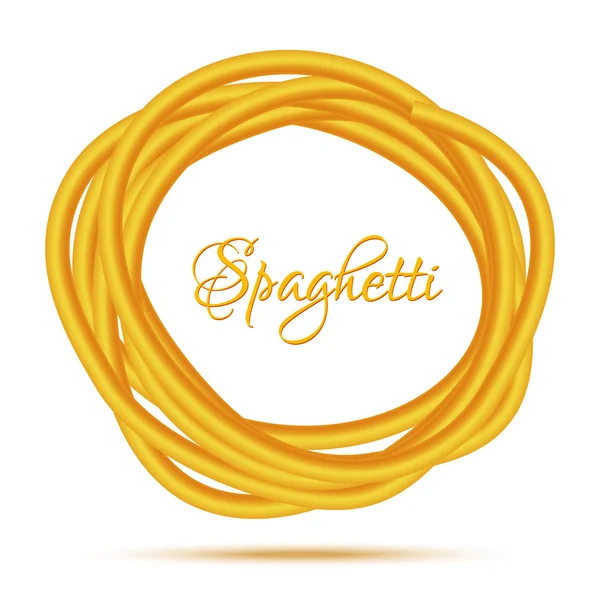 Set of Realistic Twisted Spaghetti Pasta Circle Frame logo emblem ...