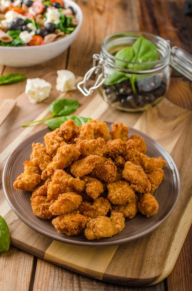 Chicken delicious homemade popcorn - Stock Image - Everypixel